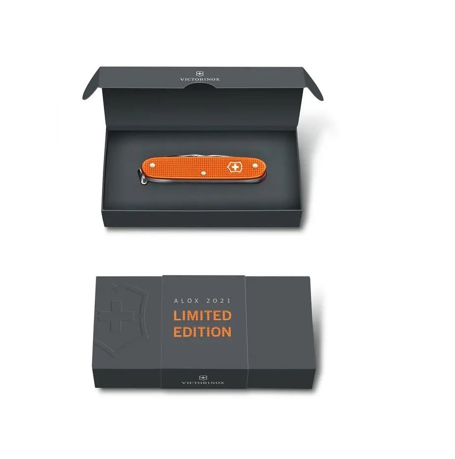 Canivete Pioneer X Alox 9f Tiger Orange Edição Limitada 2021 Victorinox ...