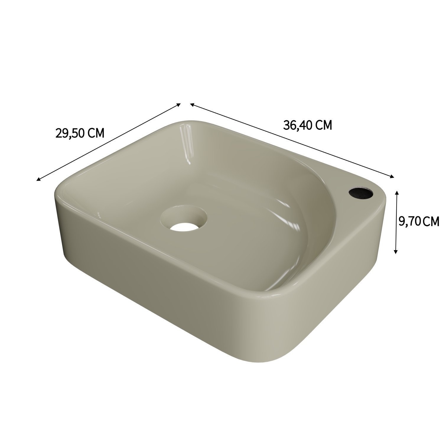 Kit Cuba Ro36 Cross com Torneira Luxo e Válvula Metal | MadeiraMadeira