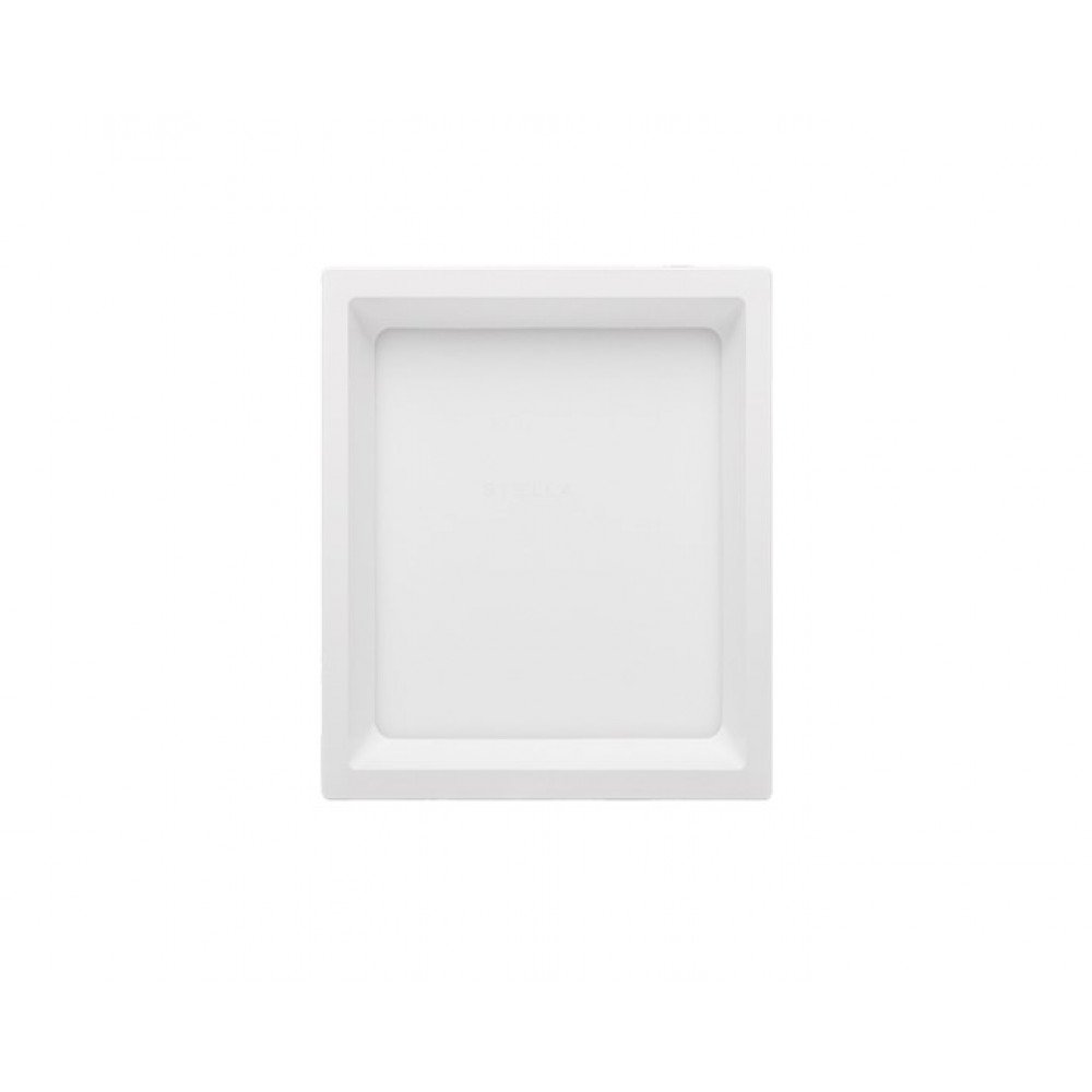 PLAFON DEEP LED 12W 900LM QUADRADO BRANCO STH20902BR 30 | MadeiraMadeira