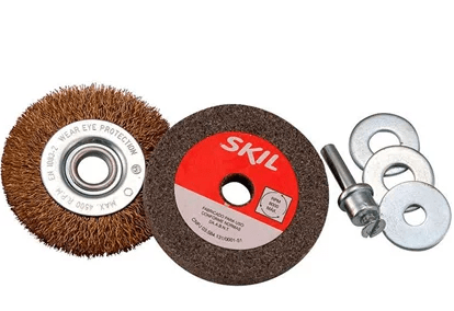 Kit para Afiar e Desbastar com 3 Peças Skil Bosch | MadeiraMadeira