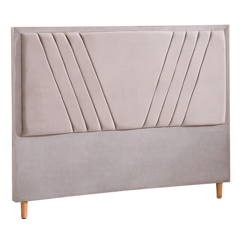 Cabeceira King Luxo Madri Veludo Mac Interiores | MadeiraMadeira