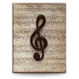 Quadro Decorativo 3D - Musical - 2106 | MadeiraMadeira