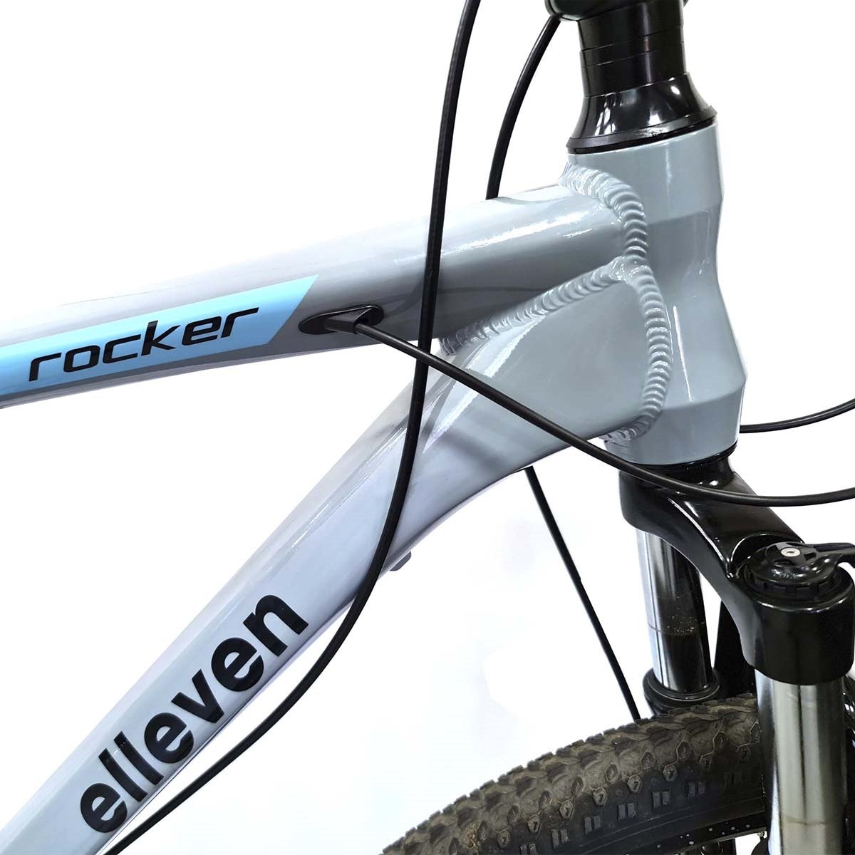 Bicicleta Aro 29 Mtb Alumínio Rocker Elleven 24V Com trava - Cinza ...