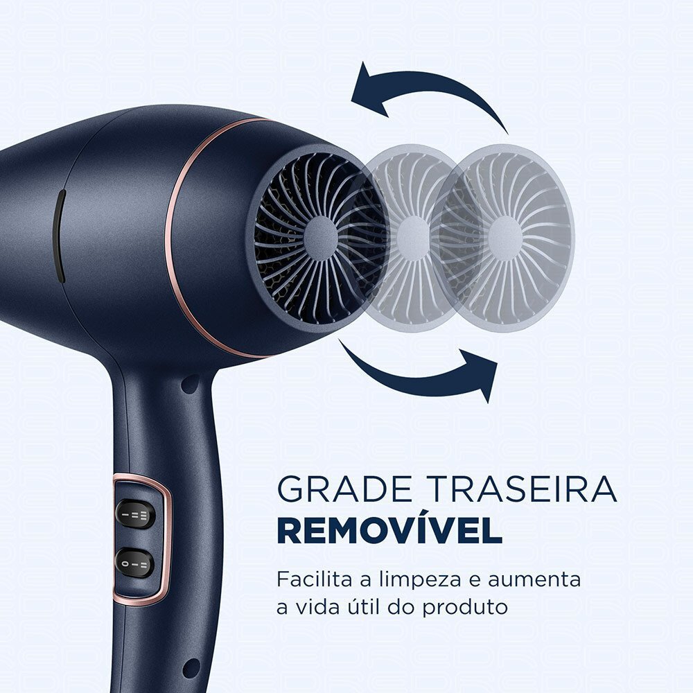 Secador de Cabelos Infrared Mondial Scp-01-ir | MadeiraMadeira