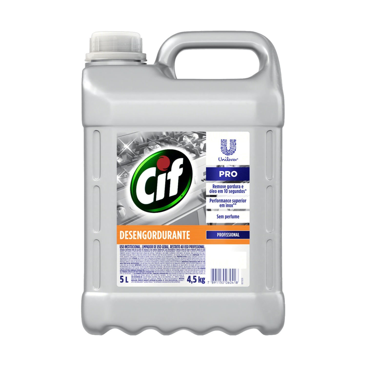 Desengordurante Líquido Ultra Rápido 5 Litros CIF UNILEVER | MadeiraMadeira