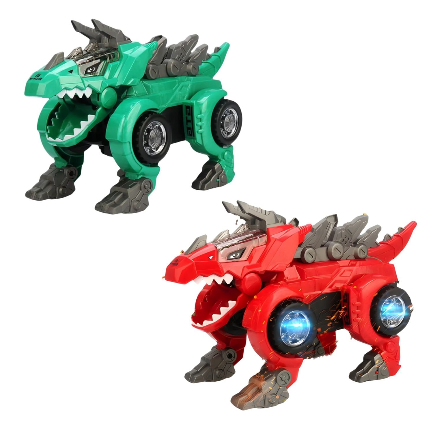 Carrinho Variant Beats Dino - Cores Sortidas - Toy King | MadeiraMadeira