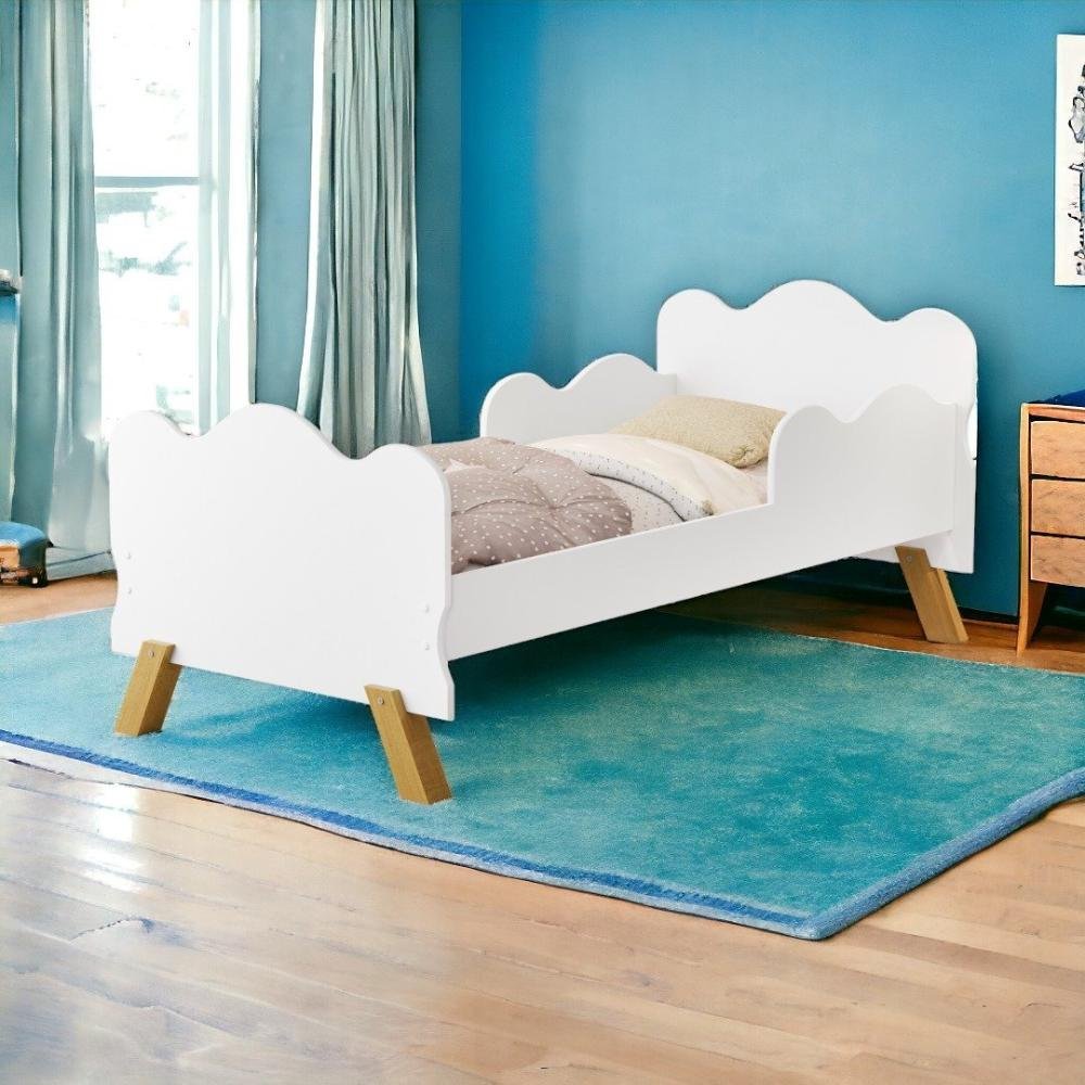 Cama Infantil Angel Branco com Colchão Cambel | MadeiraMadeira