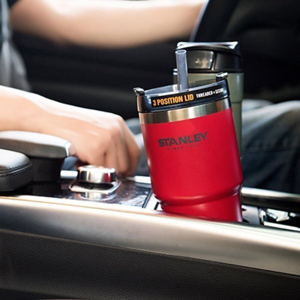 Copo Stanley Térmico Tumbler Canudo Original Vermelho 680ml com caixa ...