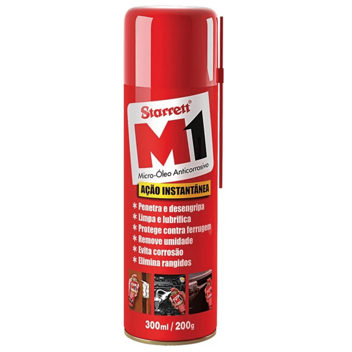 Óleo Lubrificante e Micro Anticorrosivo M1 Starret 300ml | MadeiraMadeira