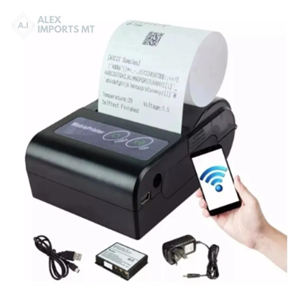 Mini Impressora Bluetooth Térmica 58mm | MadeiraMadeira