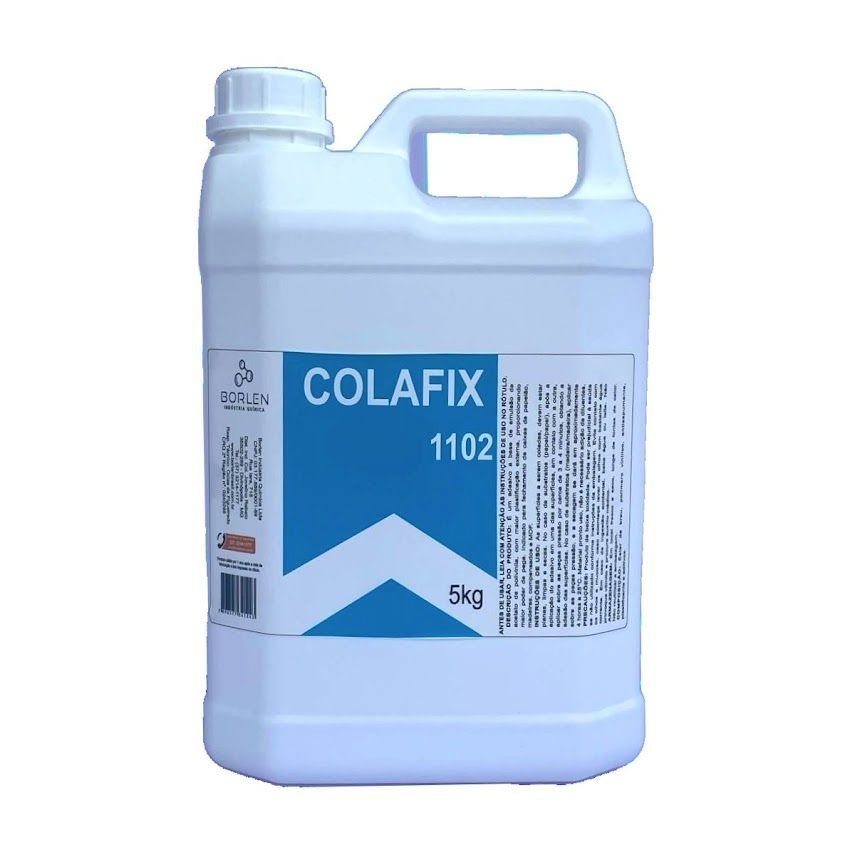 Cola Pva Branca Colafix 1102 Papel Papelão e Madeira 5kg | MadeiraMadeira