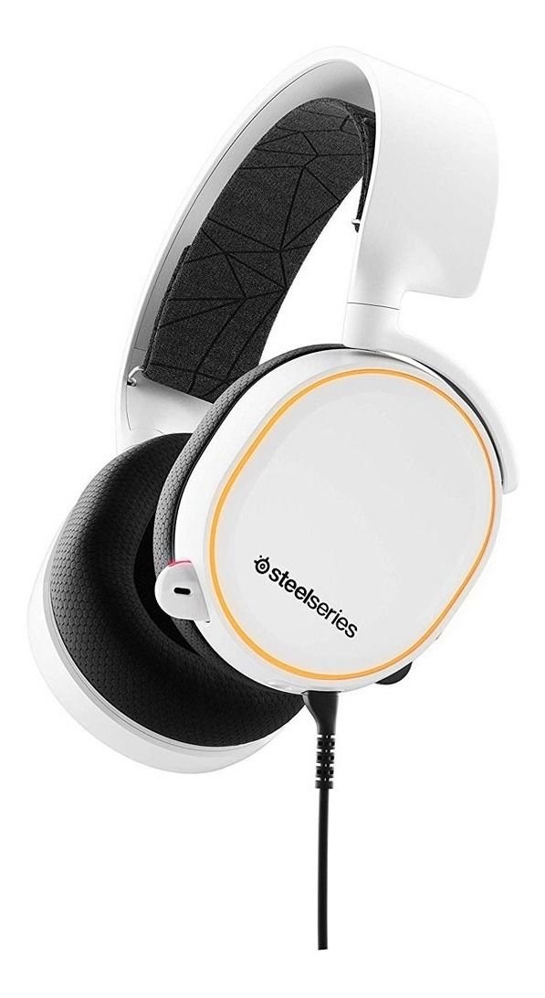 Headset Gamer Steelseries Arctis 5 Branco Stl-61507 Arctis 5 - STL-61507 | MadeiraMadeira
