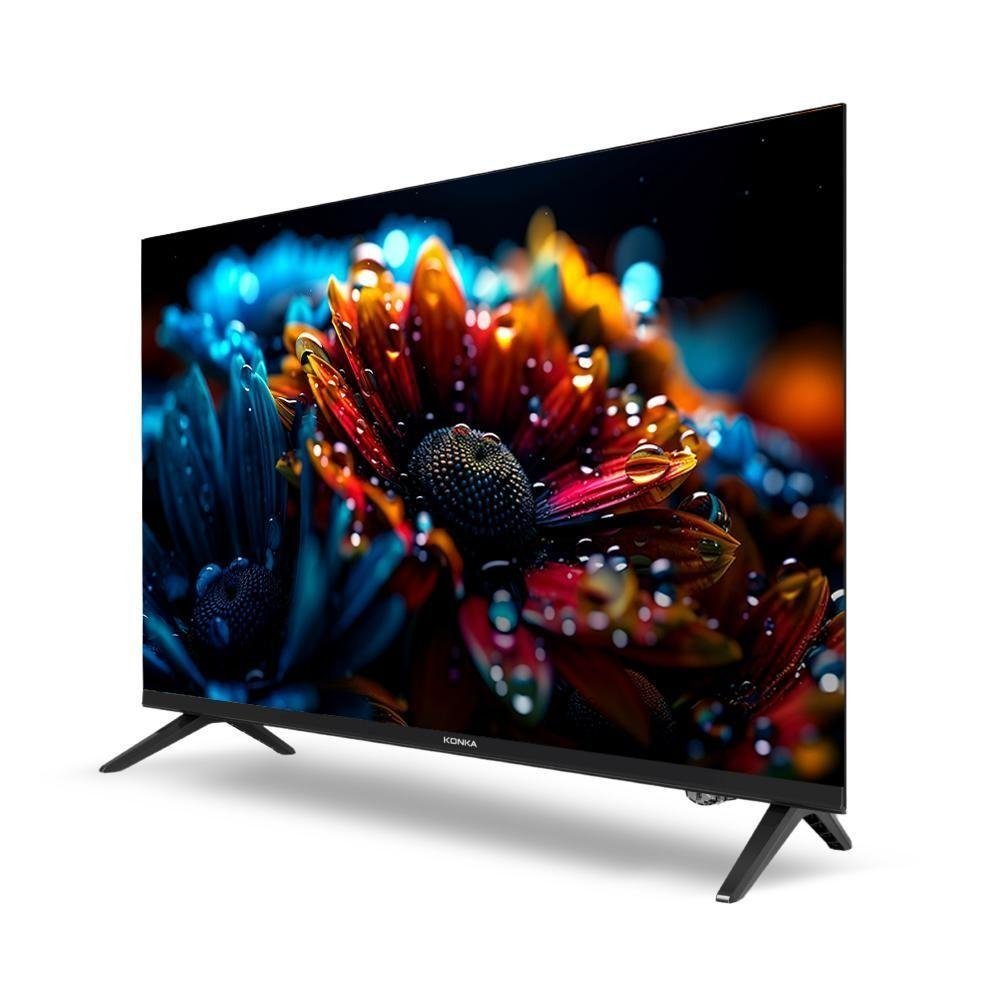 Smart Tv Konka Led 60" Uhd 4k, Design sem Bordas, Google Assistant e Android Tv com Bluetooth ...