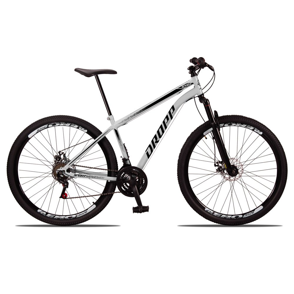 Bicicleta Sport Aro 29 Quadro 17 Aço 21v com Suspensão Freio Disco ...