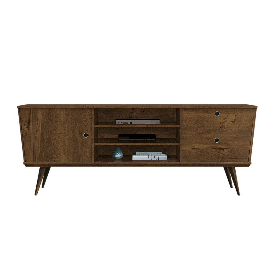 Rack Alice Nogal Rustico | MadeiraMadeira