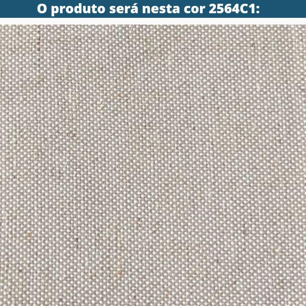 Sofá-Cama 3 Lugares MH-1174 Herval 201 cm Colchão Casal Linho Creme C1 ...