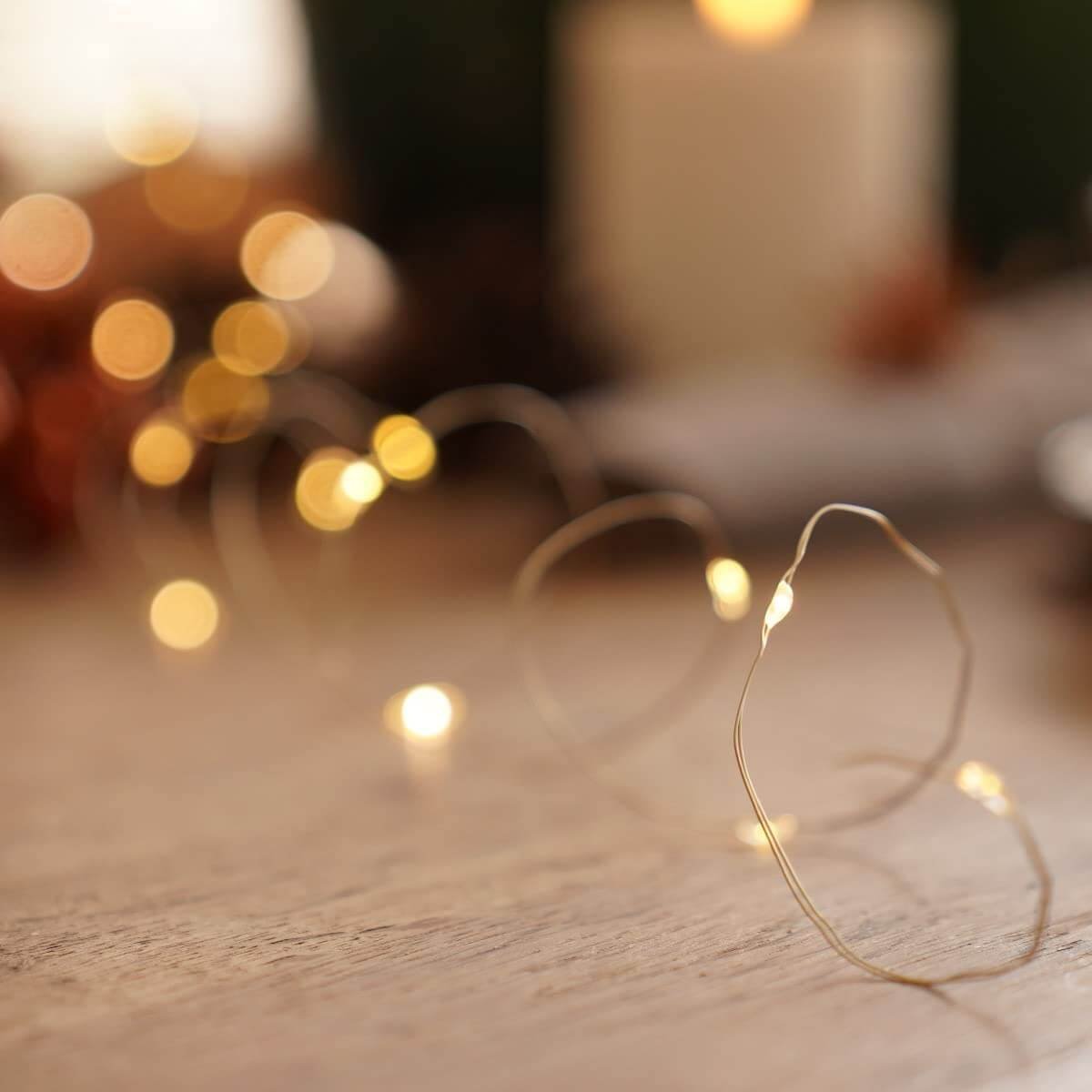 Sistema iluminação LED 20 lâmpadas, interior/a pilhas já inclusas ...