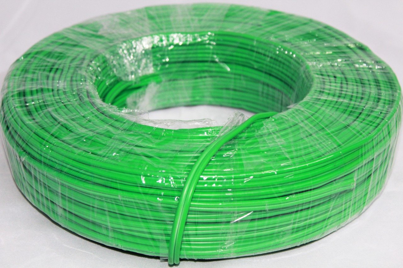 FIO CABO FLEXIVEL 4 MM VERDE - 100 METROS | MadeiraMadeira