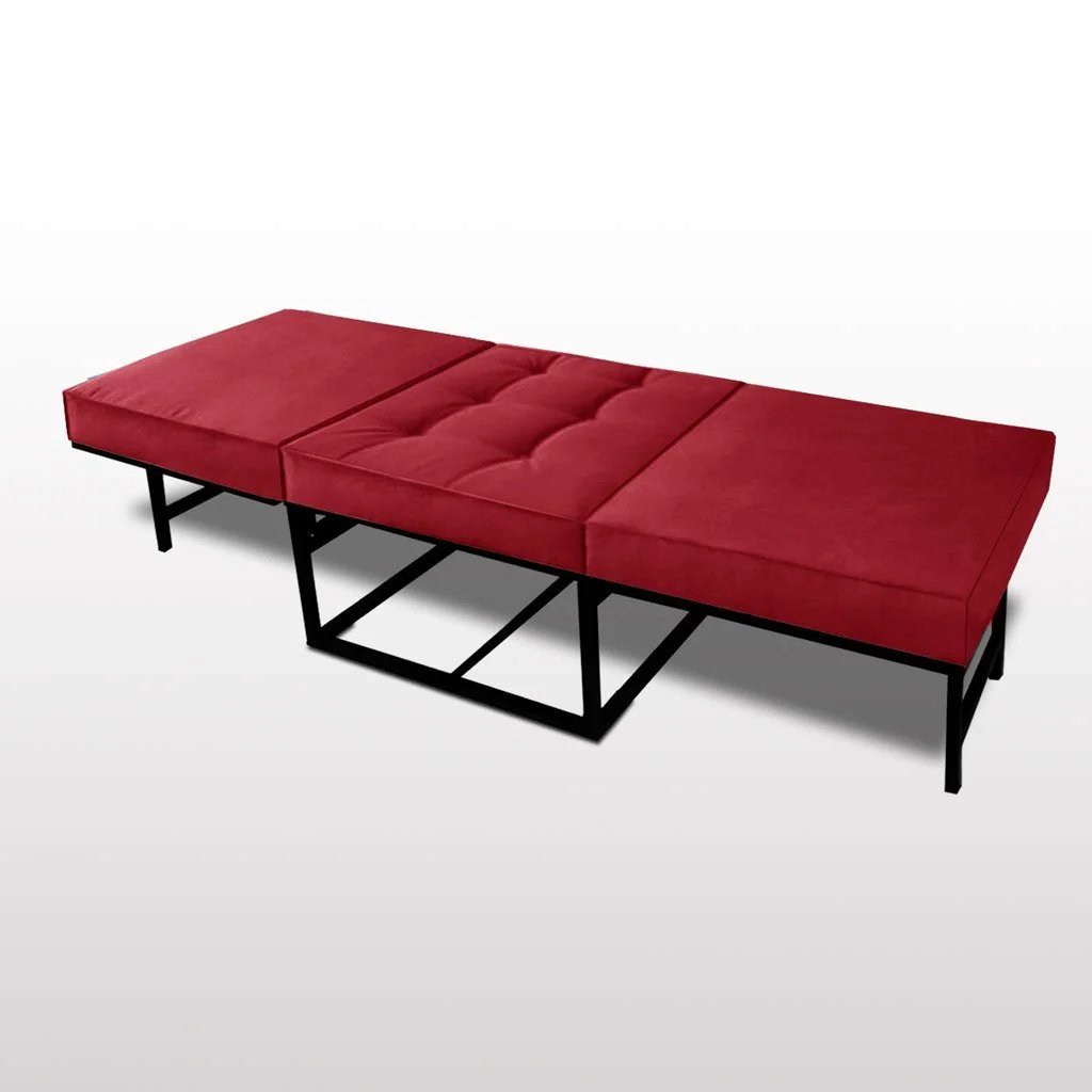 Puf Cama PC01_MM 08 que se Transforma em Sofá Cama Resistente e ...