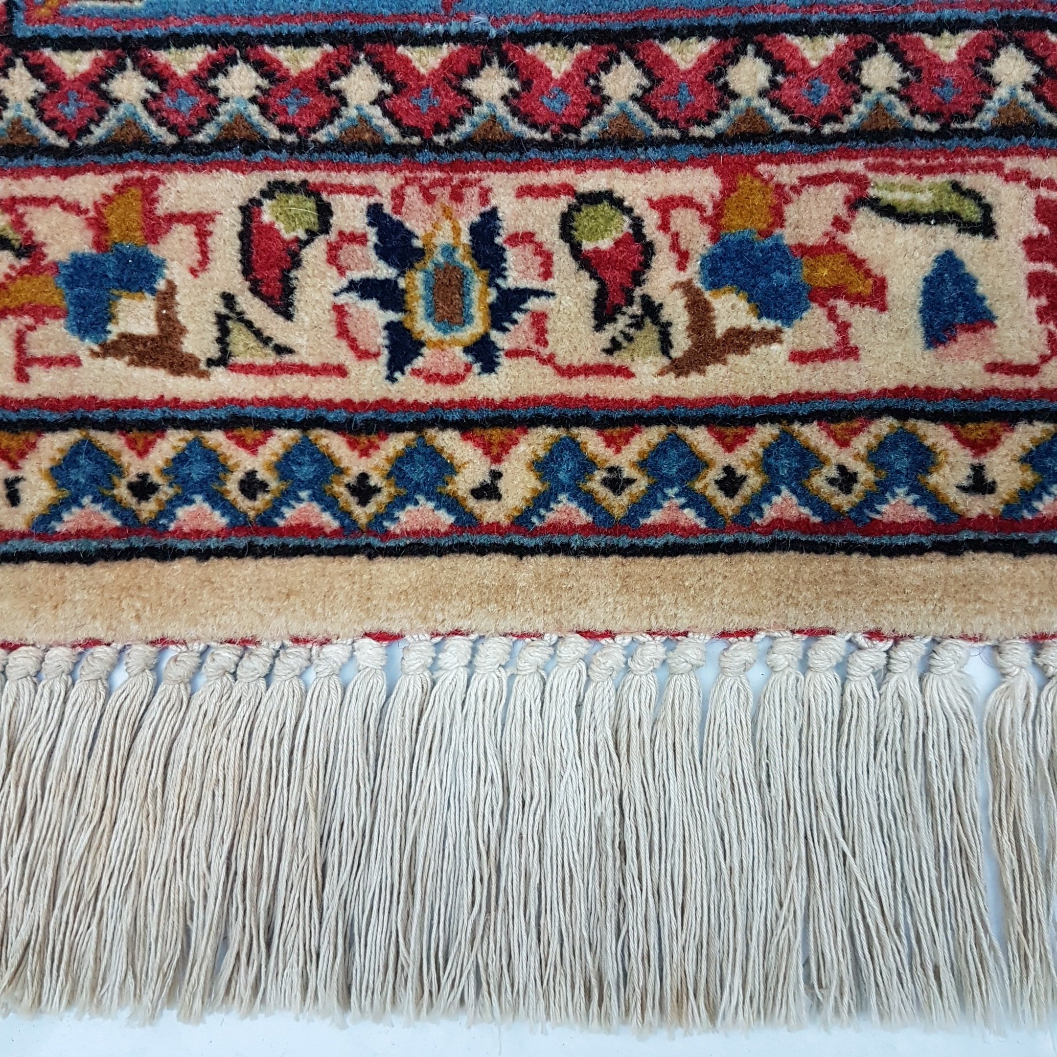 Tapete Persa Tabriz Palaciano Colunas - Handmade - 3,50 X 2,40 - #1133 ...