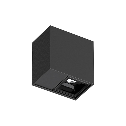 Spot Teto Sobrepor Picco Led Preto 3w 2700k Interlight | MadeiraMadeira