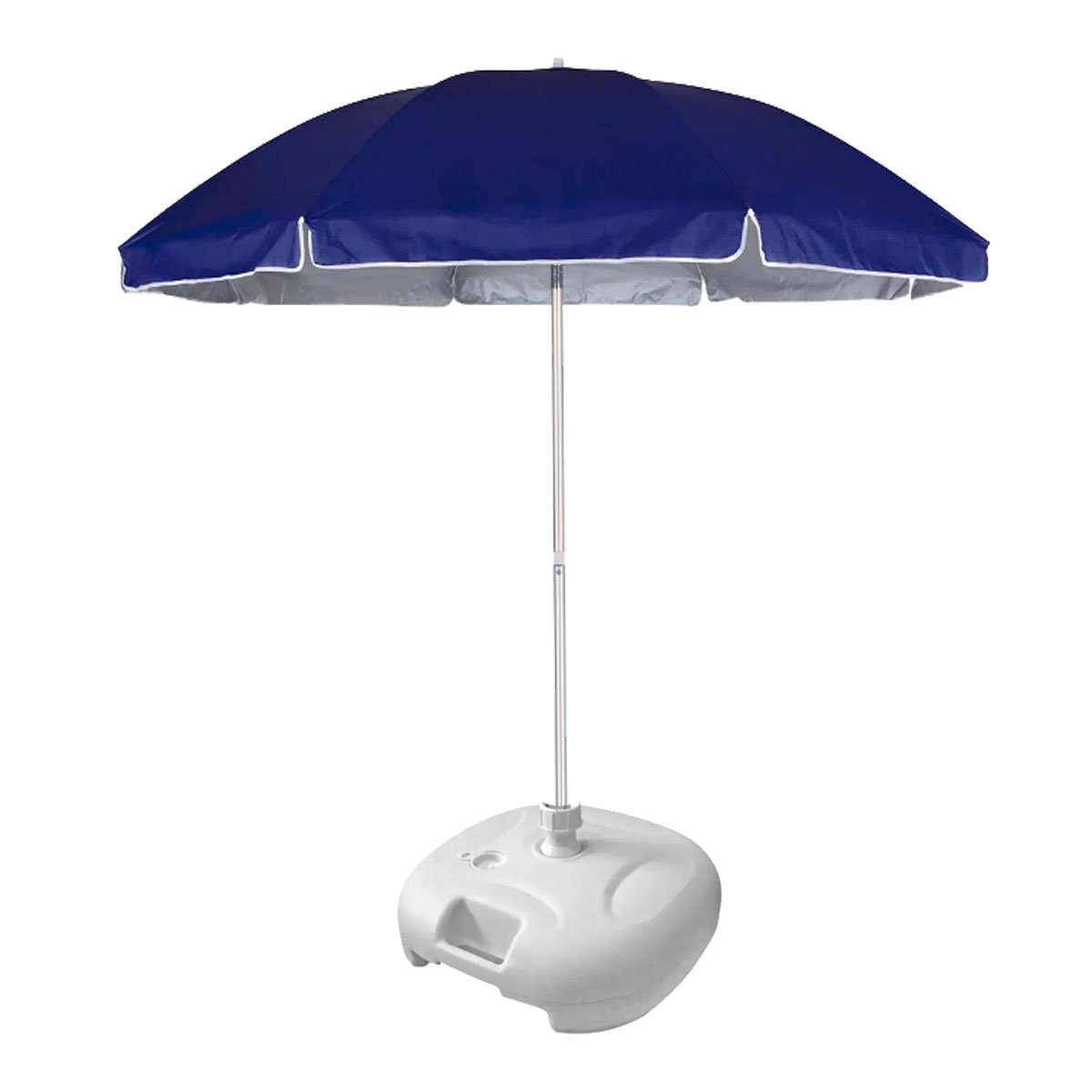 Kit Guarda Sol 2,60m Resistente C/ Base Branca Mor GSOL C/ BASE BRANCA ...