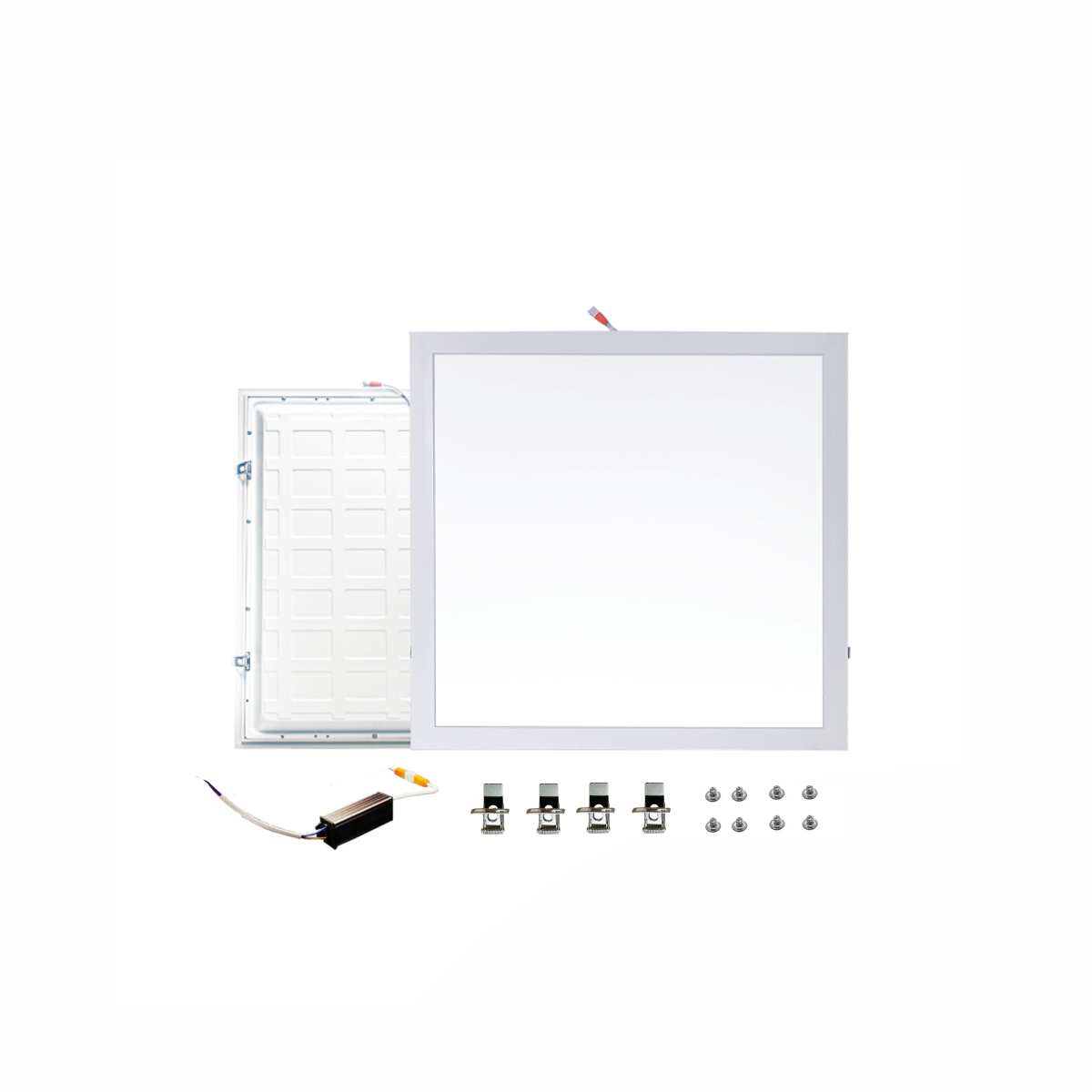 Luminária Plafon Painel Led Embutir 42x42 4000k Branco Neutro ...