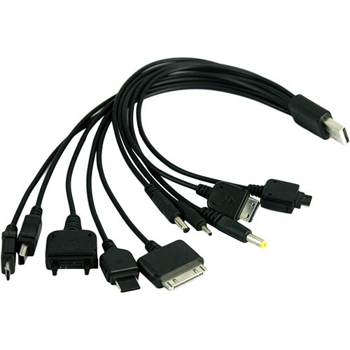 Cabo Usb Multi Carregador Universal 10 Em 1 | MadeiraMadeira