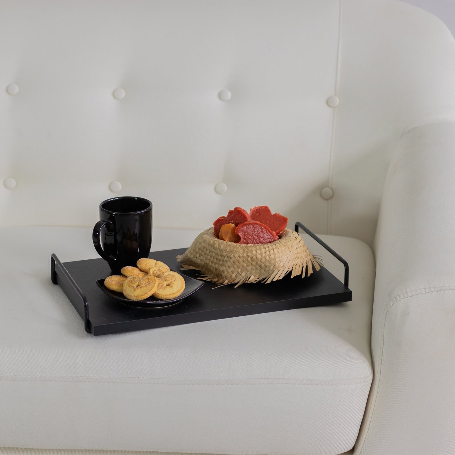 Bandeja Retangular Pequena Multiuso Decorativa | MadeiraMadeira