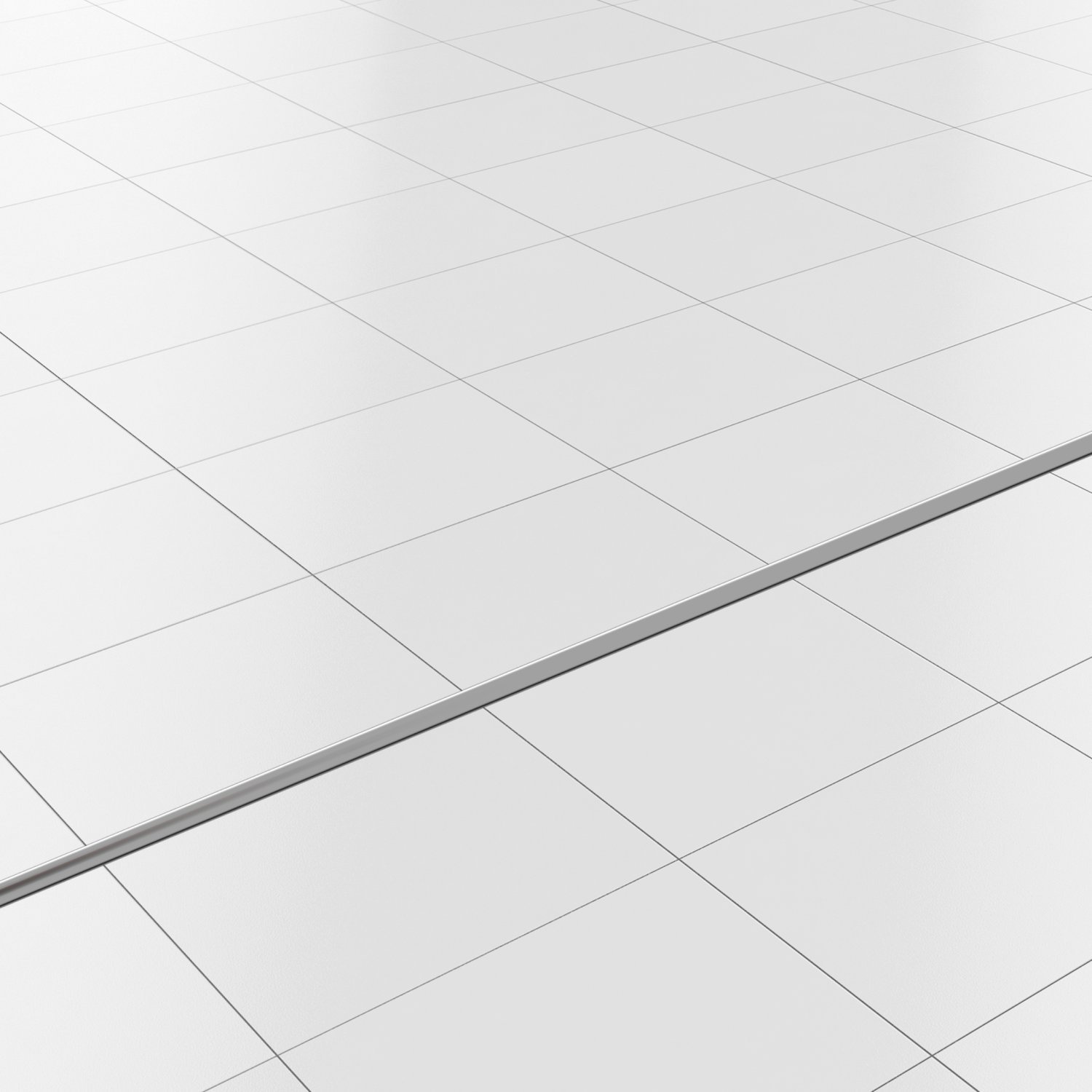 Perfil de Aço Inox para Acabamento 10mm X 1,2cm Firenze Inox Escovado ...