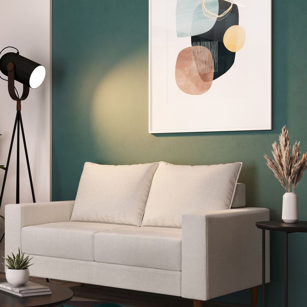 Sofá Ascona 140cm 02 lugares 01.02 Sofá Go | MadeiraMadeira