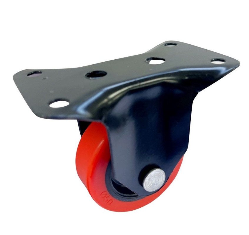 Rodizio 2C/ Trava + 2 Fixa Cadeira Escritório Borracha Anti Risco AJB ...