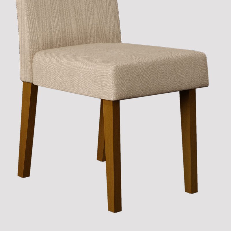 Conjunto Sala de Jantar Mesa Celeste Redonda com 4 Cadeiras Madeira ...
