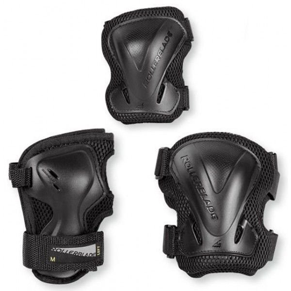 Kit de Proteção Rollerblade Evo Gear Preto | MadeiraMadeira