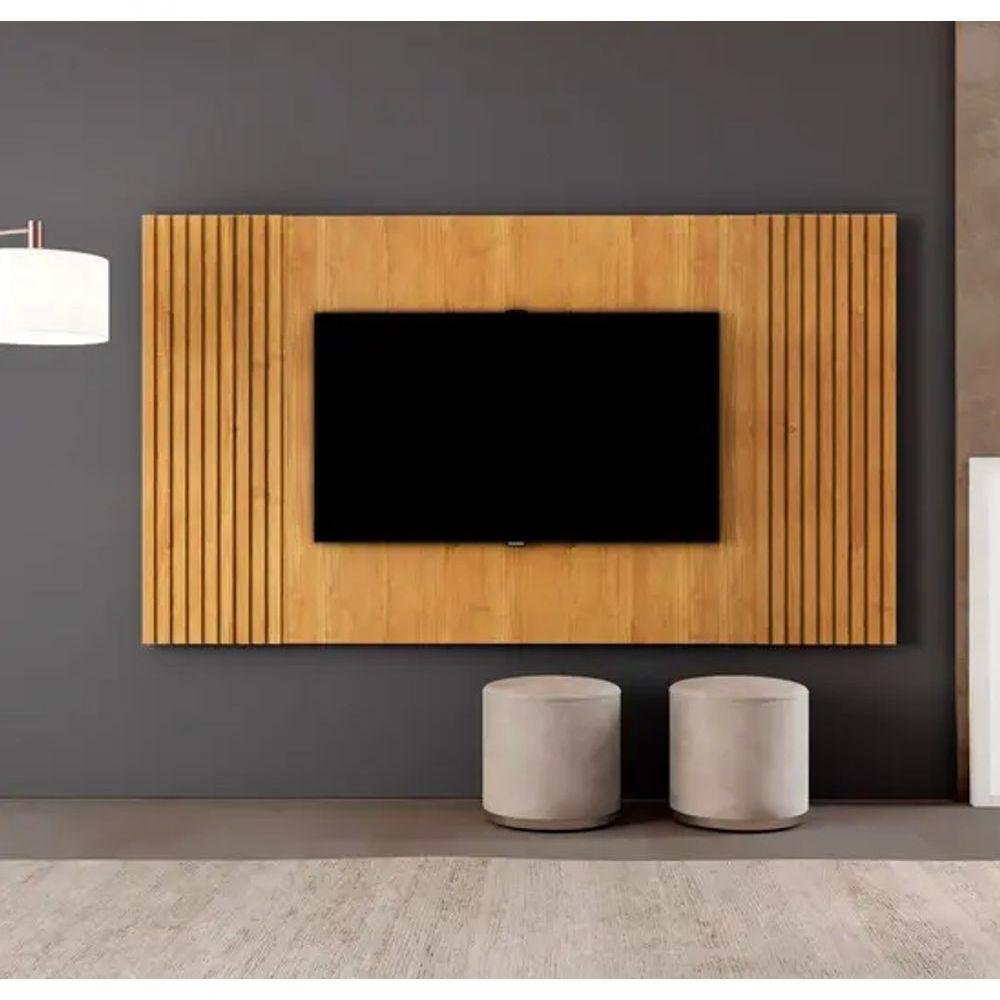 Painel para Tv até 65 Polegadas Ripado 2,36 Cm Piazza Naturalle ...