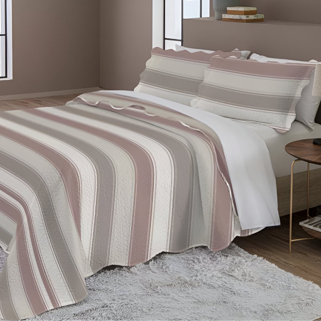 Colcha Patchwork - Casal - Evolution - Dupla Face - C/ Porta ...