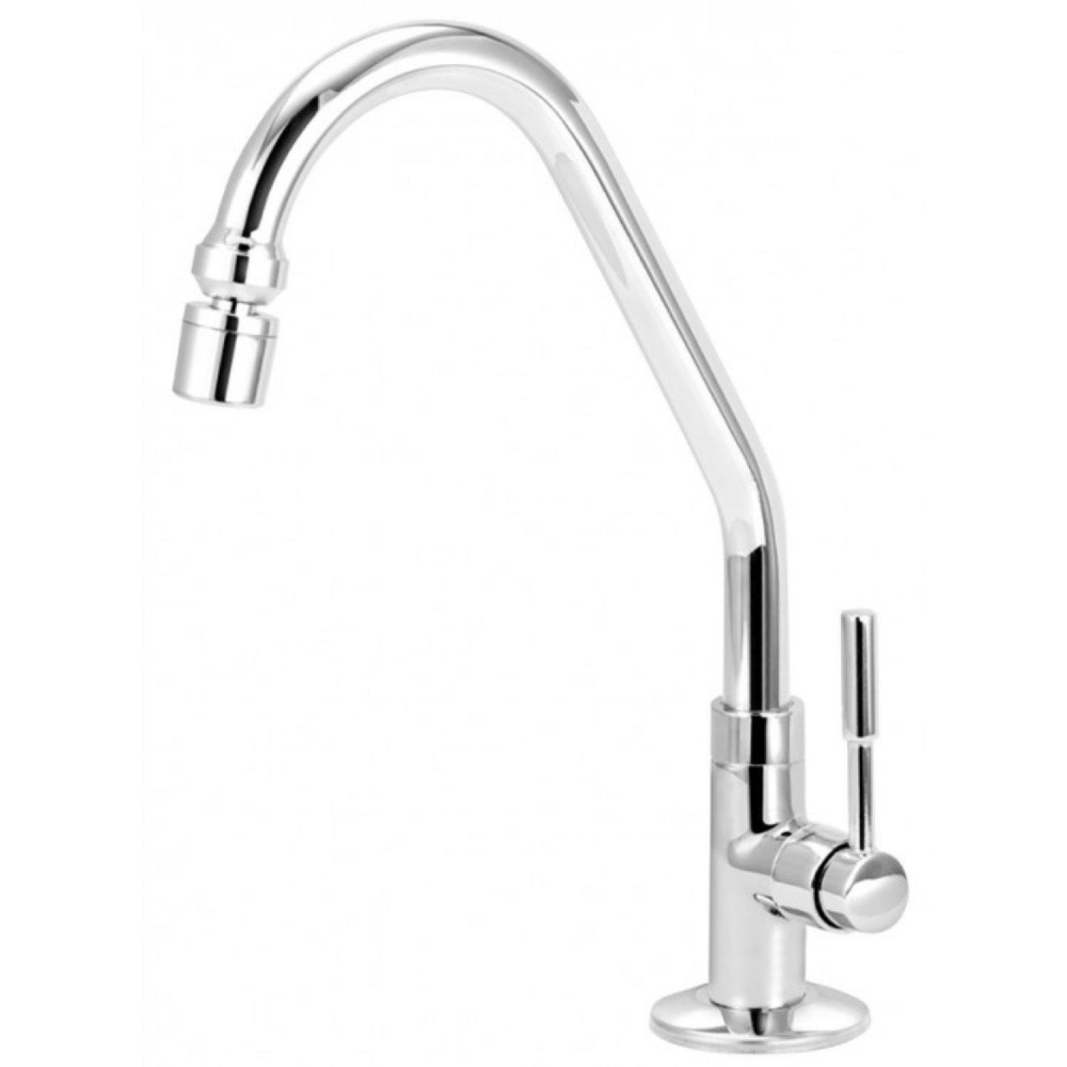 Torneira Cozinha Mesa Bica Móvel ¼ Volta 1167 Stilo C31 Cromado ...