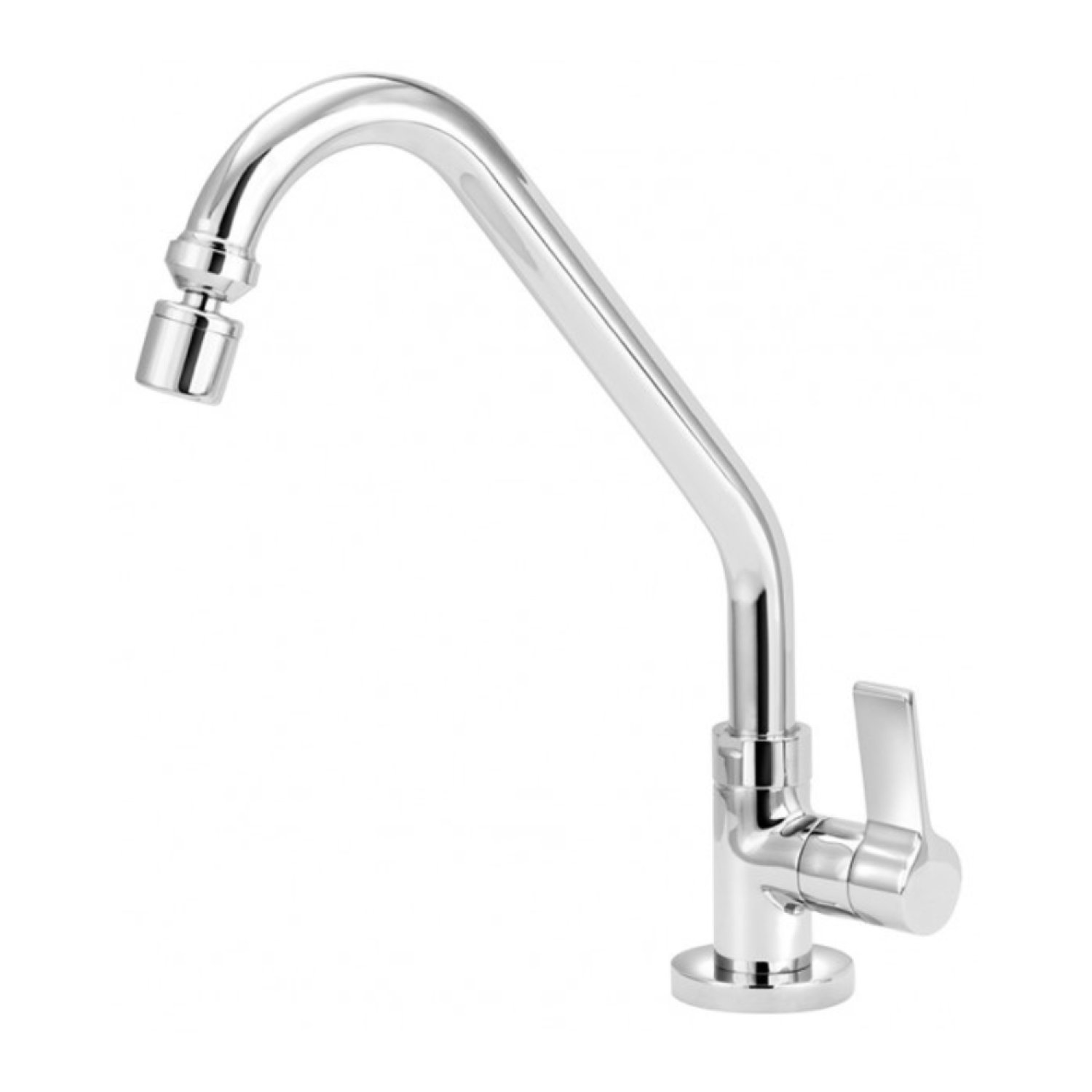 Torneira Cozinha Mesa Bica Móvel ¼ Volta 1167 Clean C62 | MadeiraMadeira