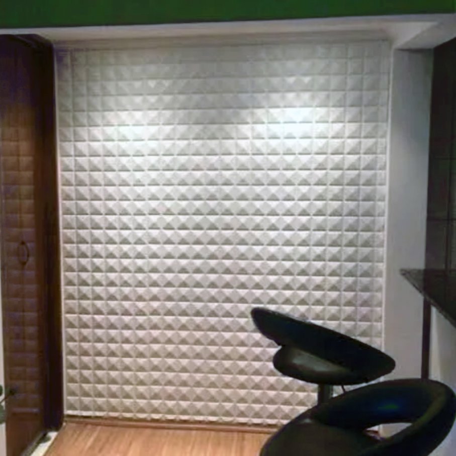 KIT 4 Placas 3D PVC Decoração Revestimento de Parede e Teto (1m² ...