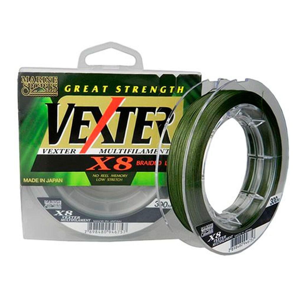 Linha Vexter X8 Multifilamento 300m Marine Sports | MadeiraMadeira