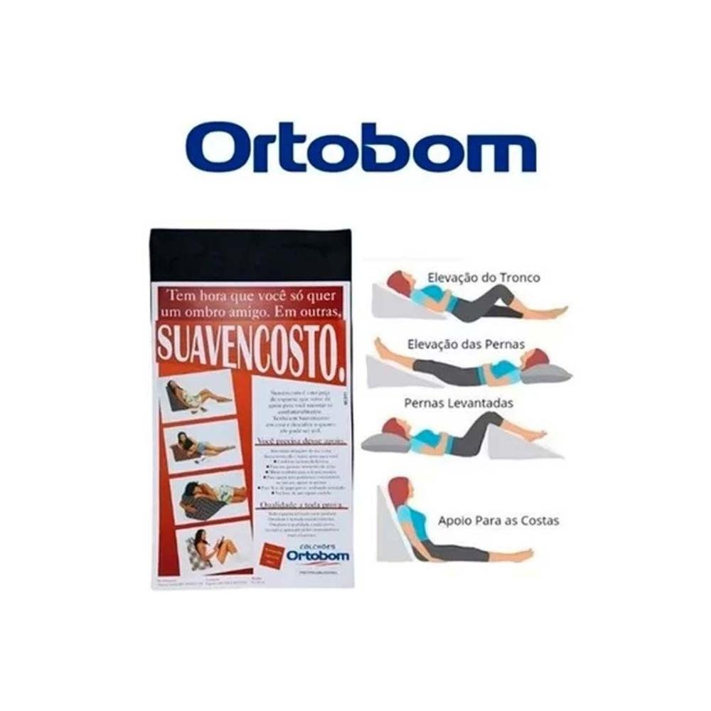 Travesseiro Suavencosto Triangular Sleep Anatômico Kit C/ 2 Un ...