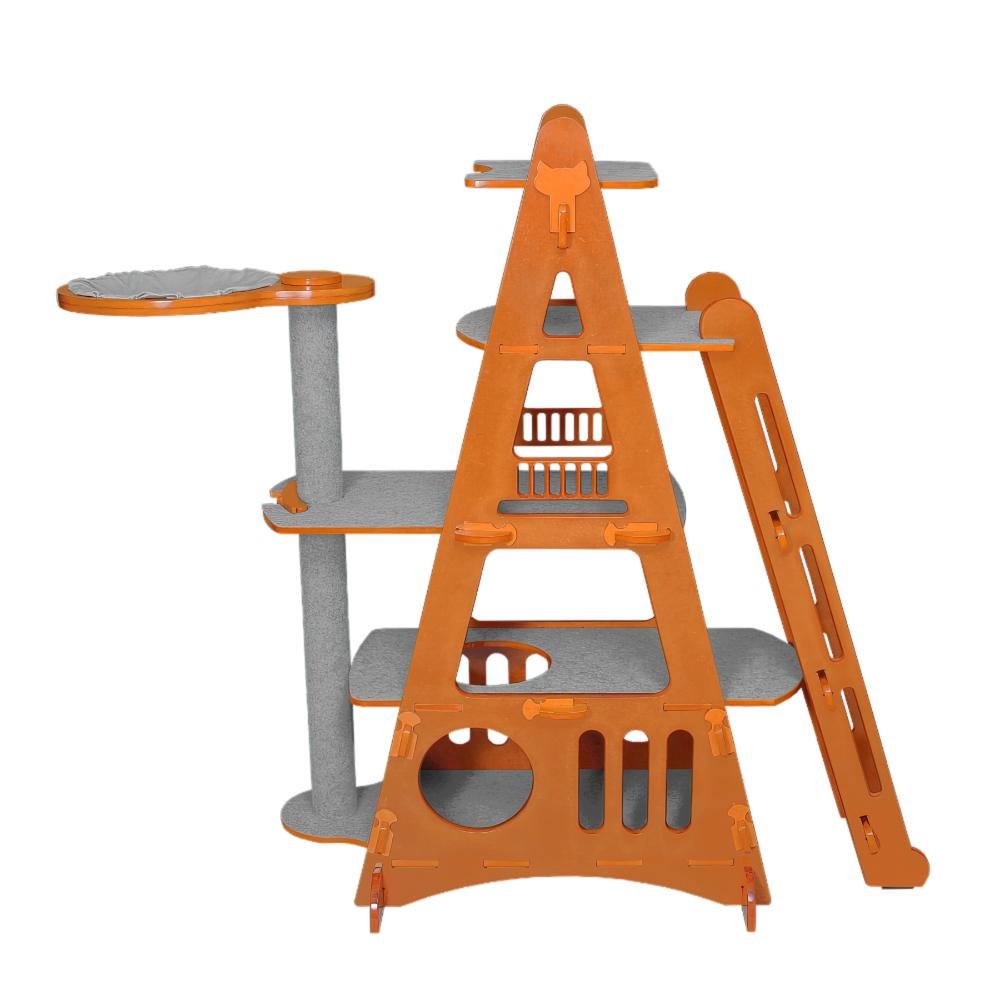 Torre para Gatos de Encaixe - Natural | MadeiraMadeira