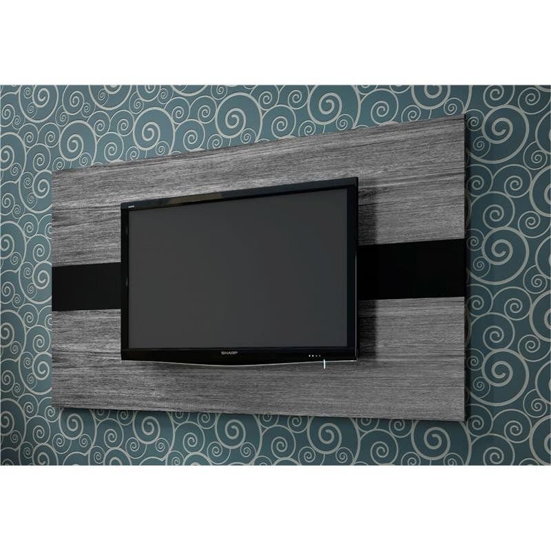 Painel para TV LED de até 55 Polegadas Paint - Belaflex - Onix / Preto ...