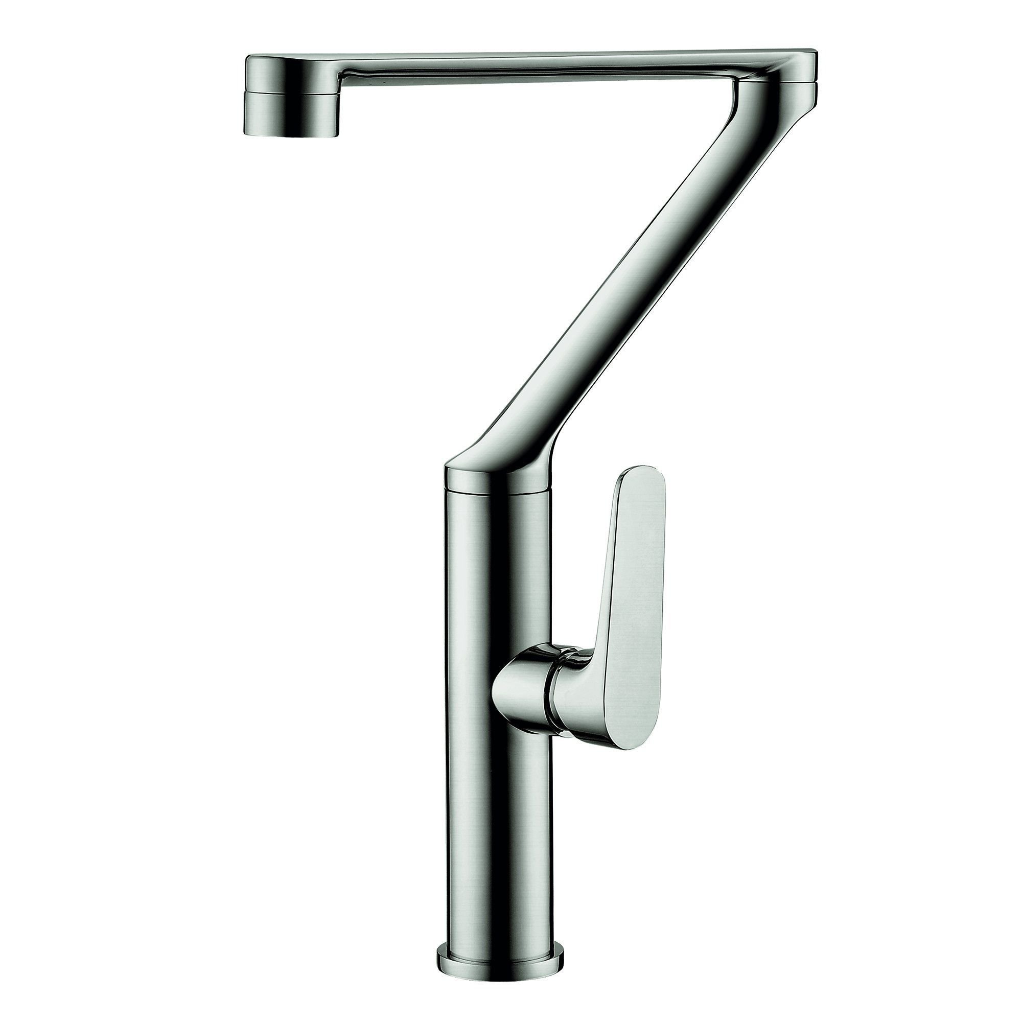 Misturador Monocomando Cozinha Lx 8008nb Aco Escovado Lexxa Bagno ...