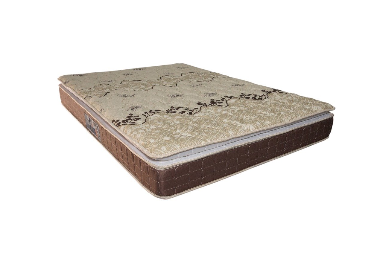 Cama Base Box com Baú Viúva+ Colchão de Espuma D28 Dupla Face - PILLOW TOP -Confort - Anjos ...
