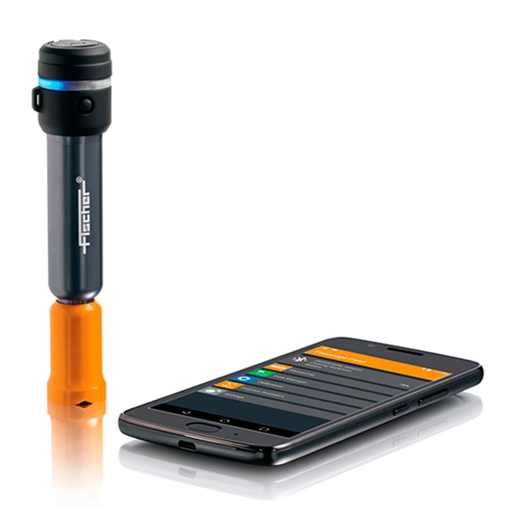 Medidor de Espessura de Camada de Bolso H.fischer Phascope Paint 605 ...