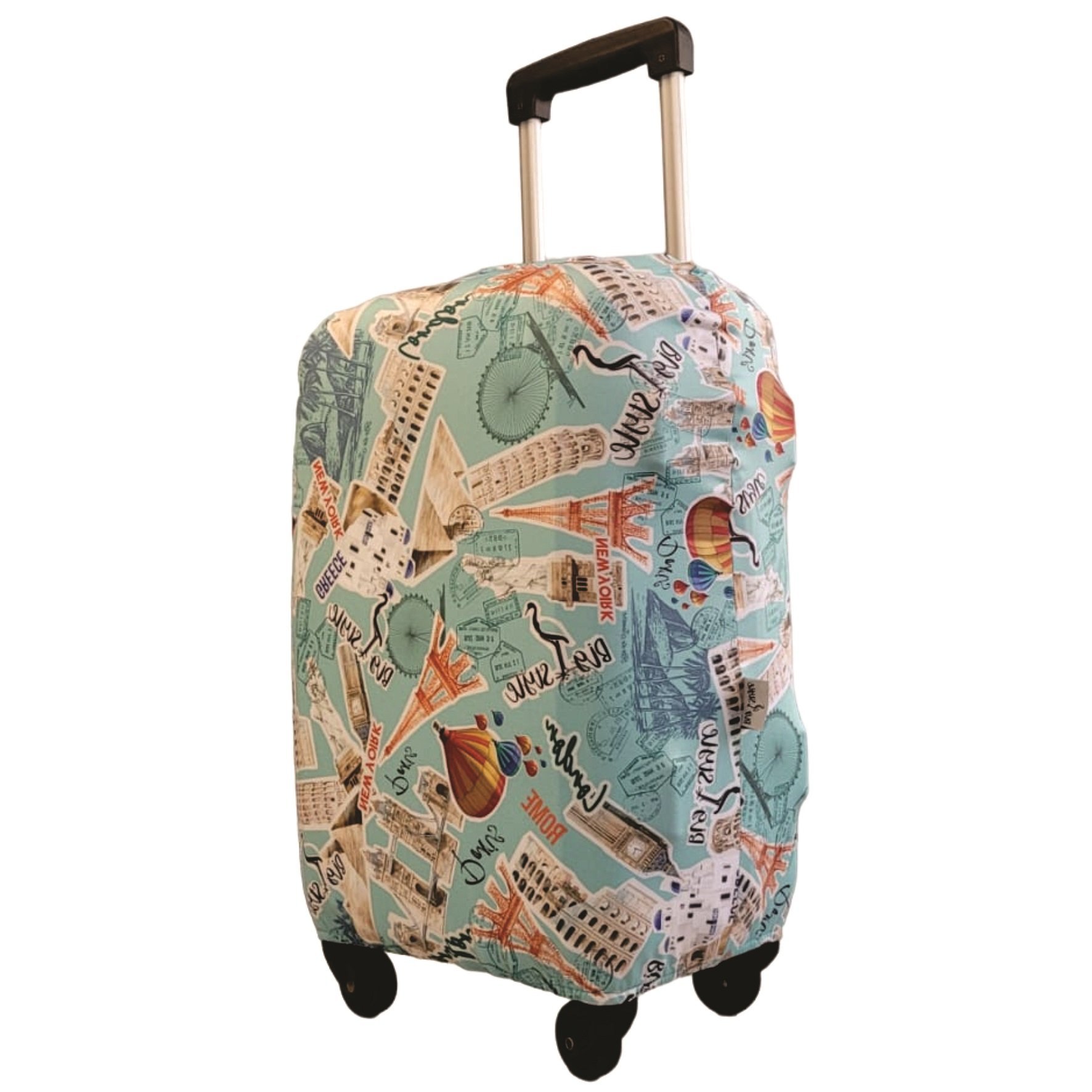 Kit 3 Capas Para Mala Big Style Basic Estampa Travel - P/M/G ...