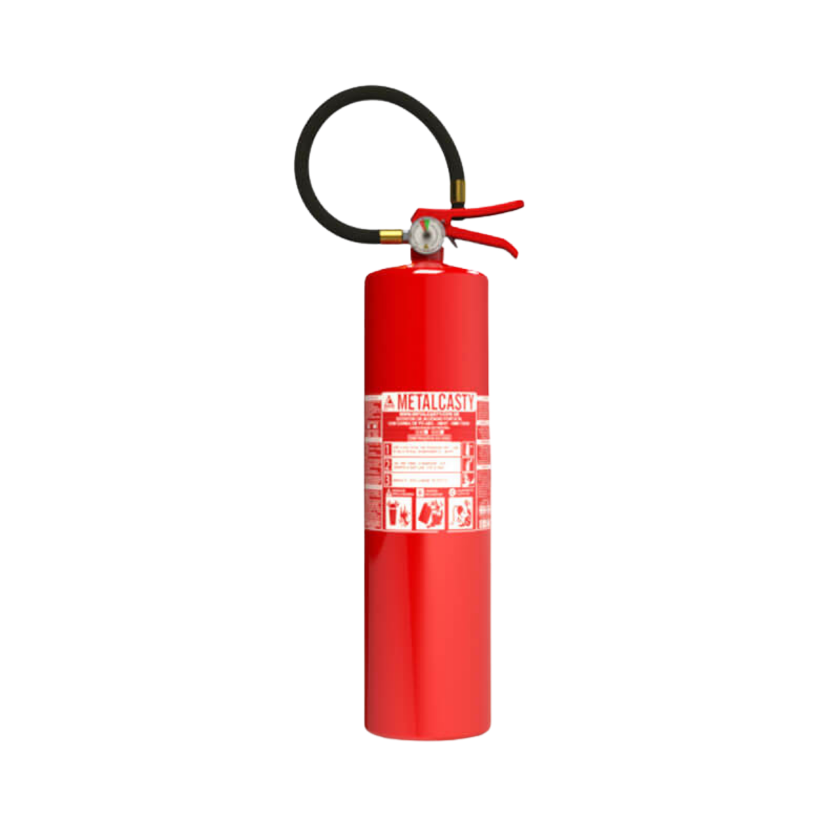 EXTINTOR PORTÁTIL CARREGADO DE PÓ QUÍMICO SECO ABC 6 KG 3ANO METALCASTY ...