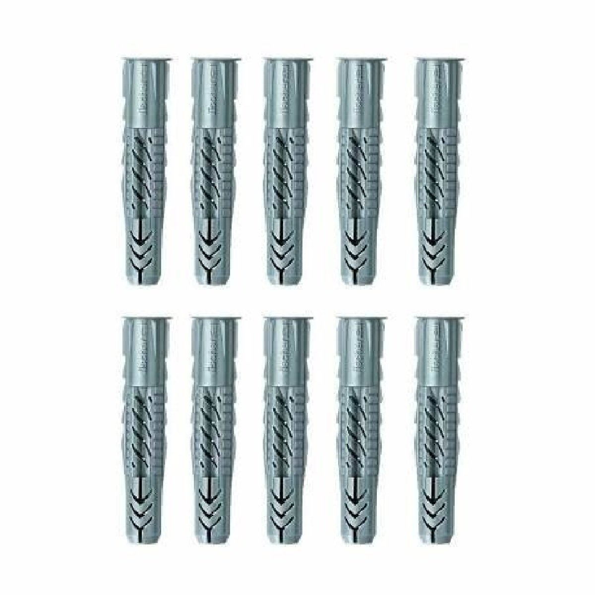 Kit de Bucha de Nylon Fischer Ux 6mm - 10 Peças | MadeiraMadeira