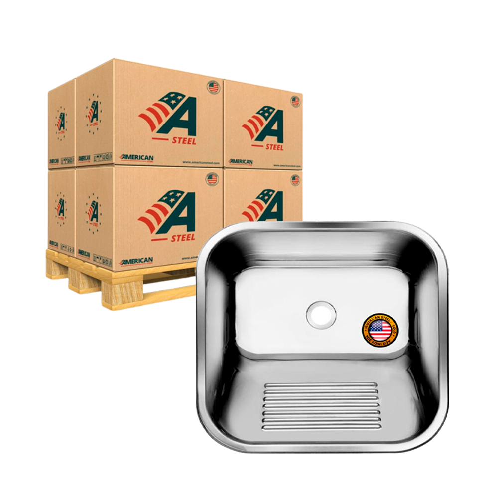 Tanque Inox 40X40 - Sobrepor E Embutir +Válvula | MadeiraMadeira